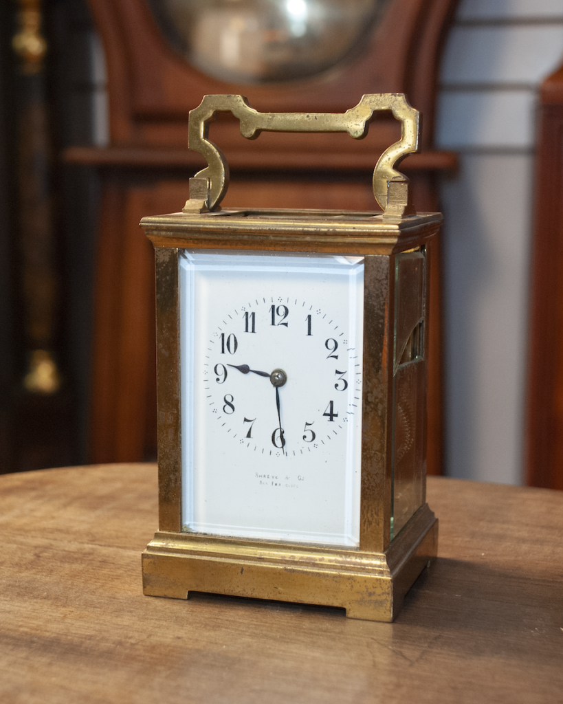French Carriage Clock from 1850 - JP Clocks Shop