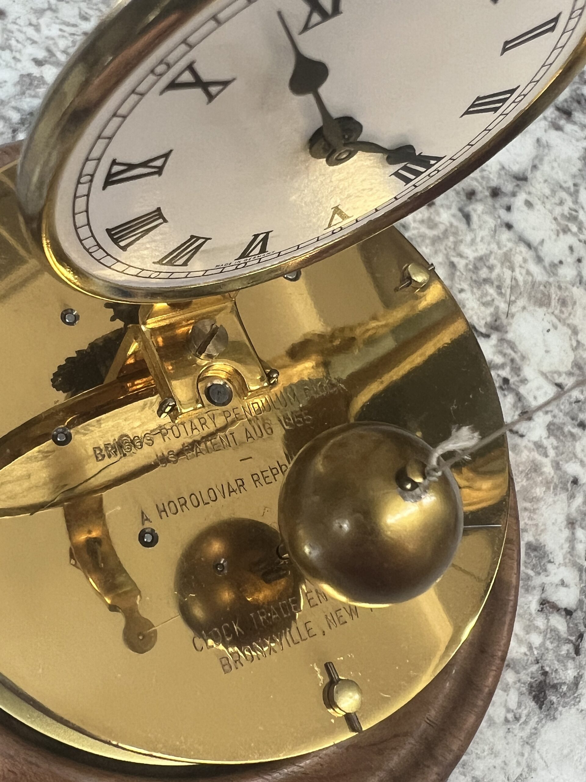 Briggs Rotary Pendulum Clock - JP Clocks Shop